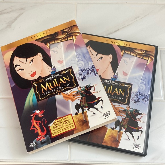 Disney | Media | Disney Mulan Special Edition Dvd Set | Poshmark